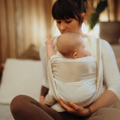 Hoppediz Babytragetuch - von Hebammen empfohlen